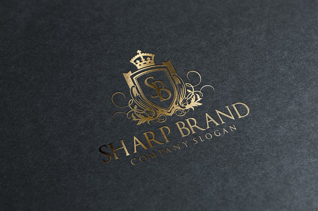 Sharp Brand Logo Template - Surgical Precision Brand Choice
