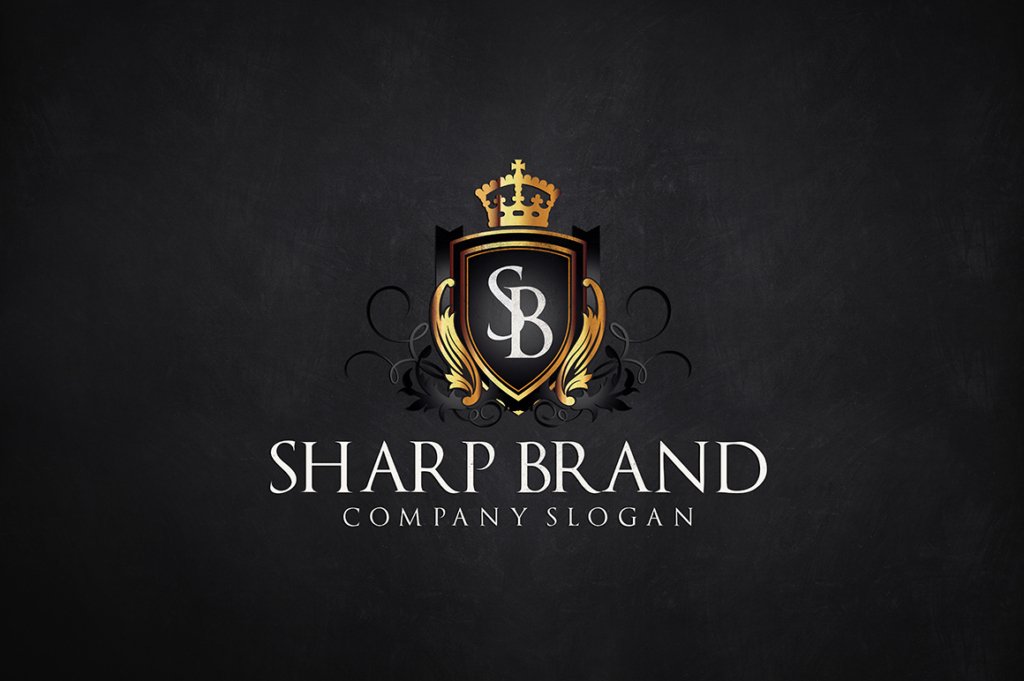 Sharp Brand Logo Template - Surgical Precision Brand Choice
